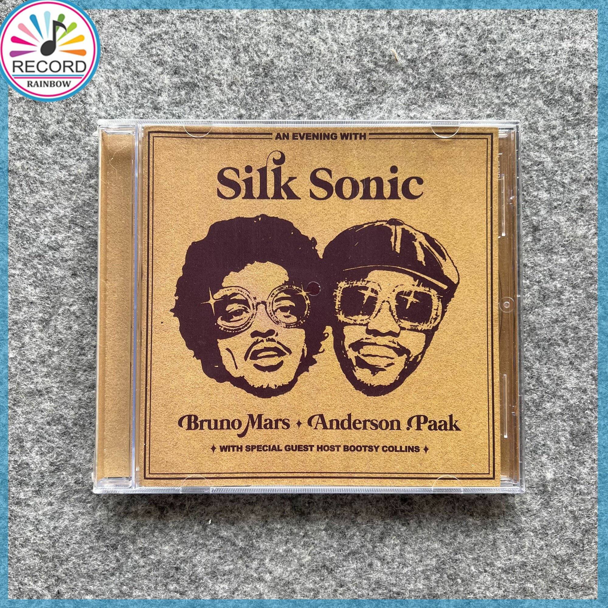 Bruno Mars Anderson Paak An Evening With Silk Sonic CD Совершенно новый Запечатанный Альбом