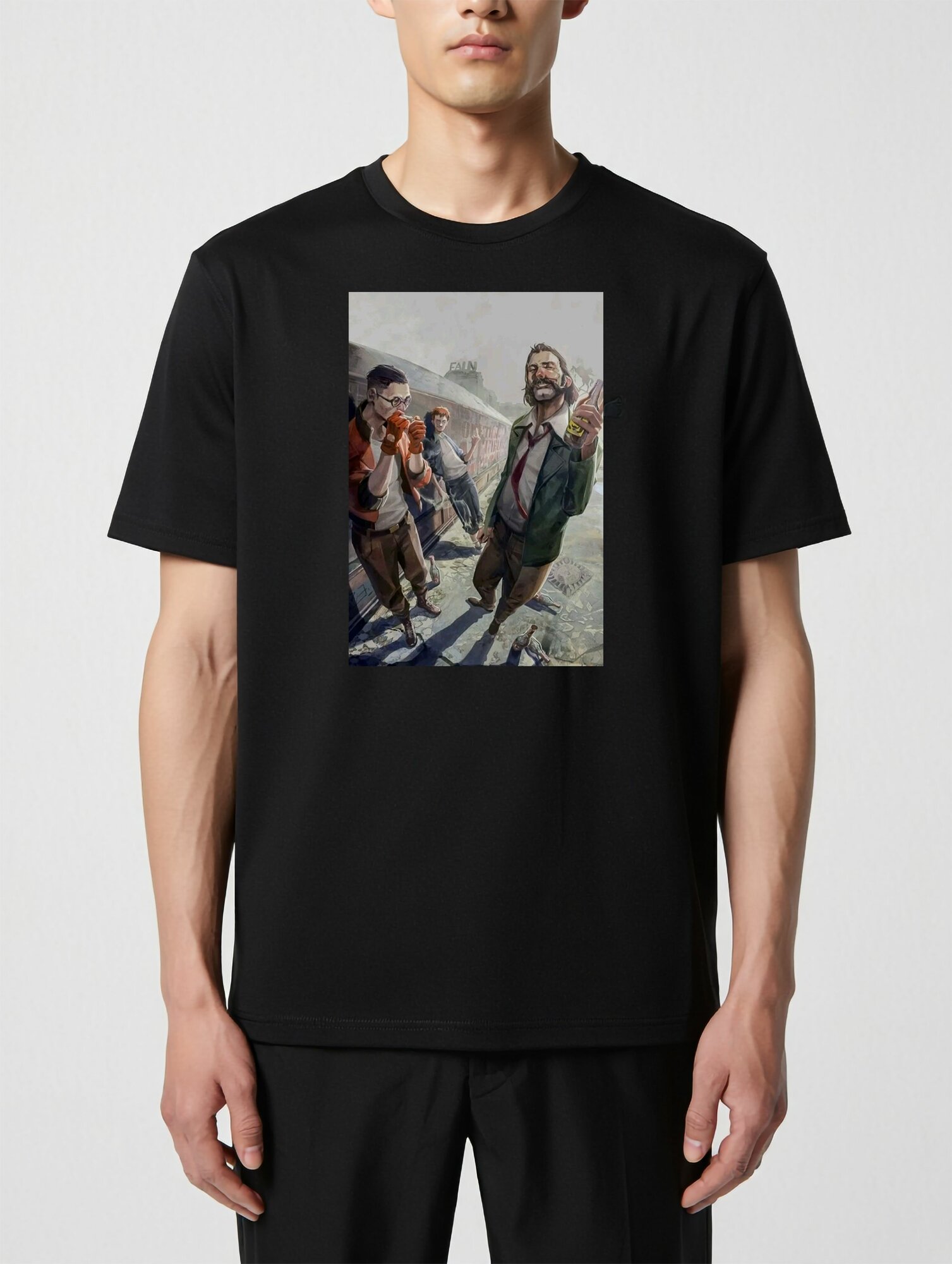 Футболка Гаррье Гарри Дюбуа, Диско Элизиум, DISCO ELYSIUM