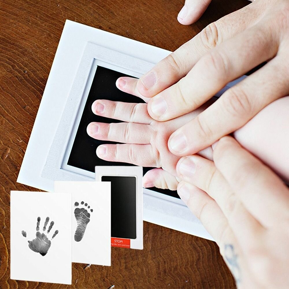 Набор для создания отпечатков ручек и ножек, отпечаток для новорожденного,1 набор