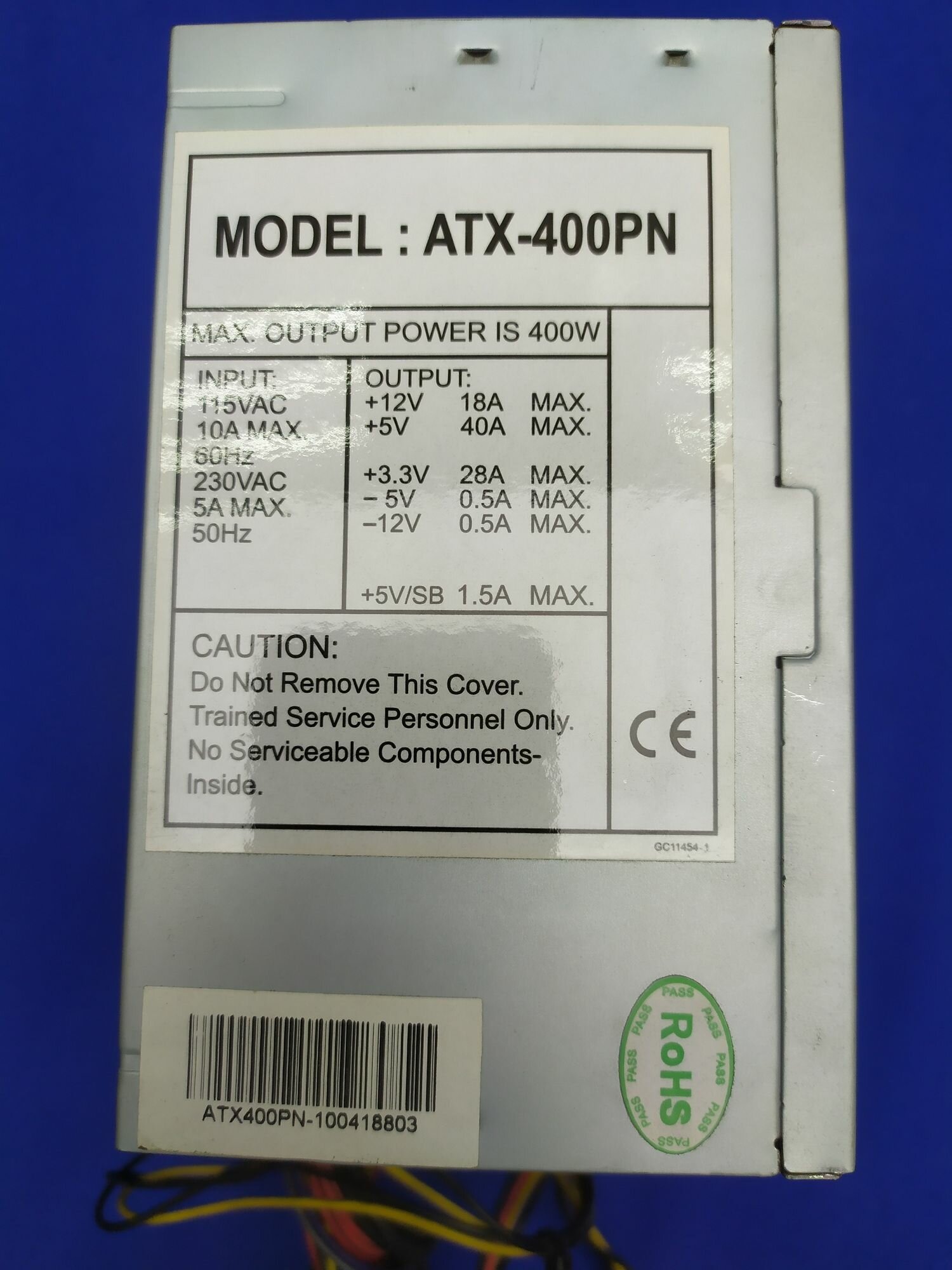 ATX ATX-400PN 400W Блок питания для Системный блок Другое арт. 14196