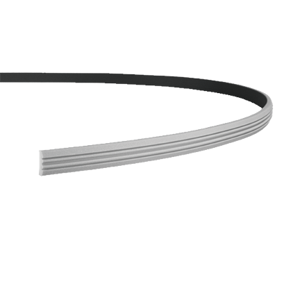 Молдинг Гибкий Европласт Лепнина 1.51.306 Д2000хШ10хВ31 мм.