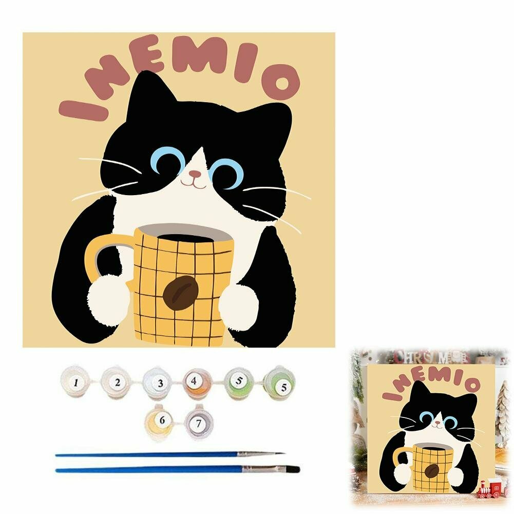 Цифровая живопись маслом 20Х20СМ