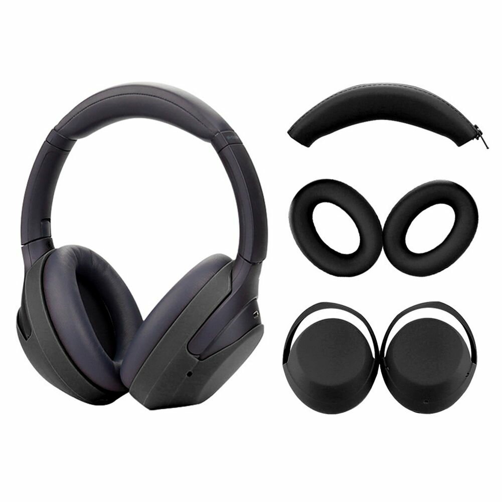 Силиконовый чехол для наушников/амбушюры/повязка на голову для Sony WH-1000XM4 WH-1000XM3