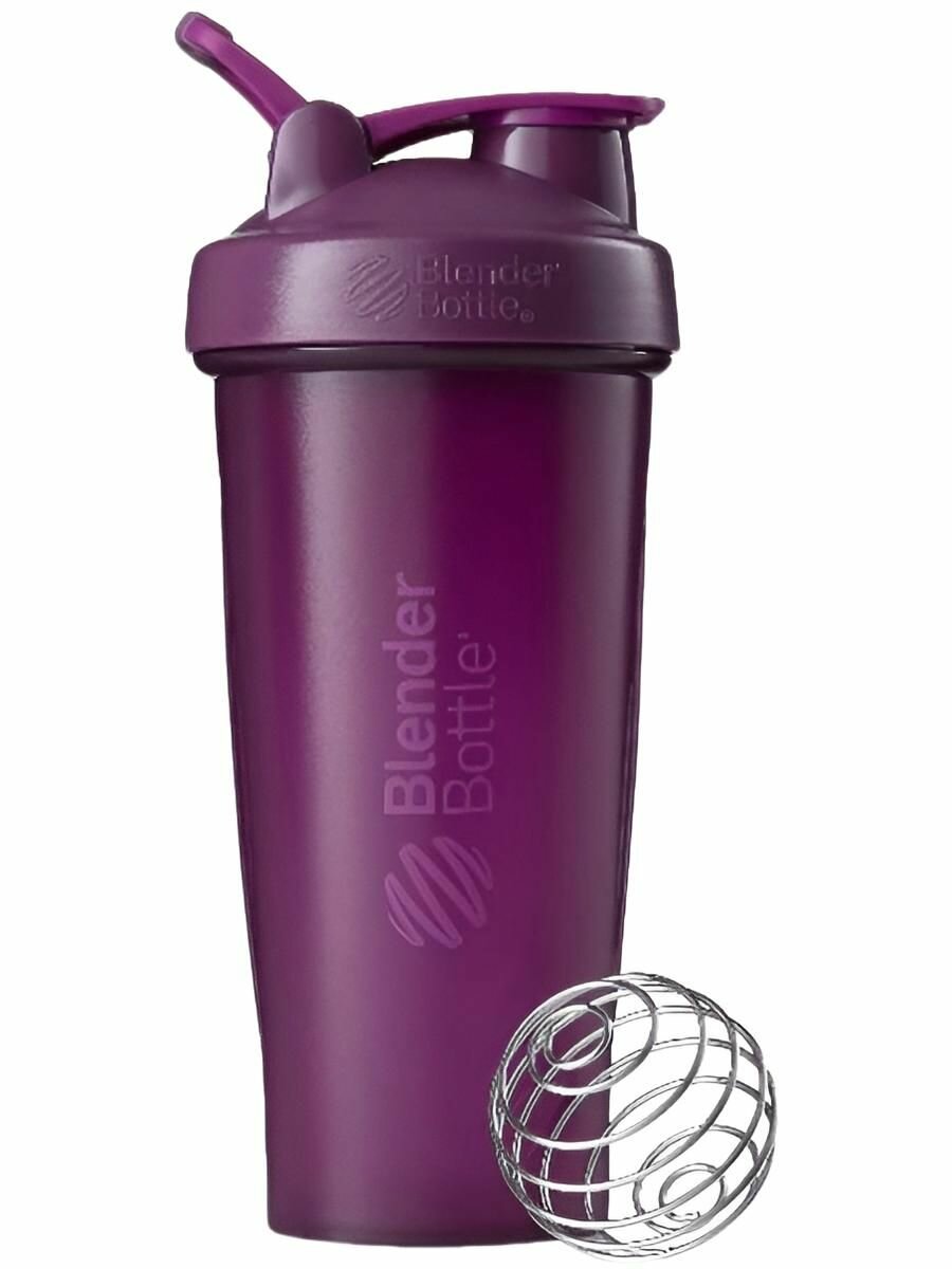 BlenderBottle, Шейкер спортивный Classic, цвет Plum (сливовый), 828 мл (28oz)