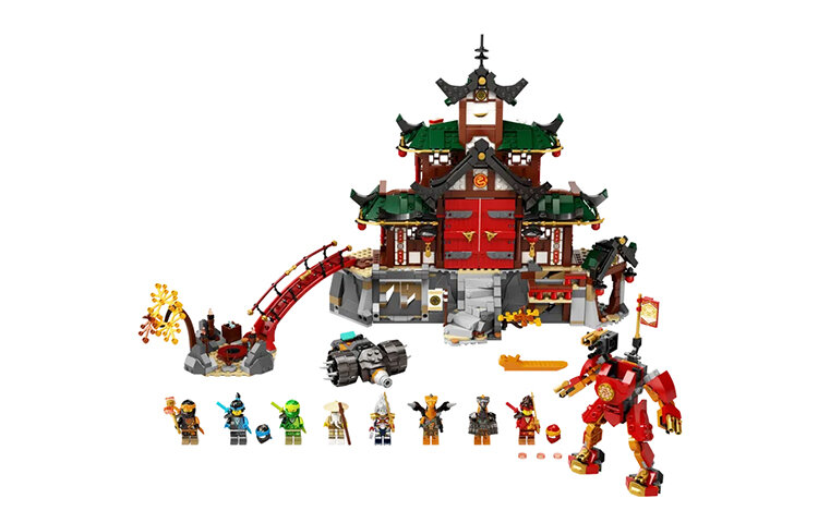 LEGO Phantom Ninja Collection Ninja Dojo Temple Building Blocks 1001 2000pcs 71767 null