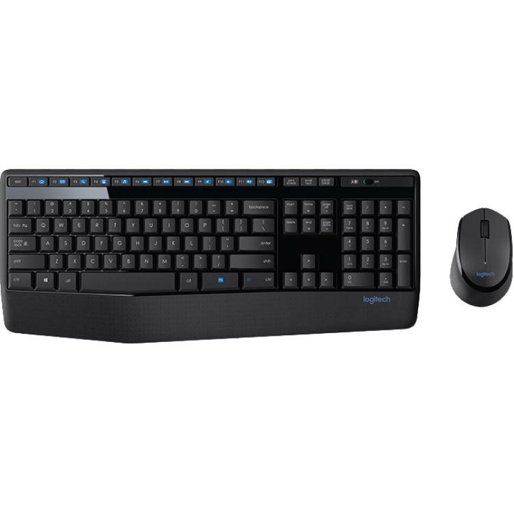 Набор клавиатуры и мыши Logitech MK346p беспроводной, mk346p