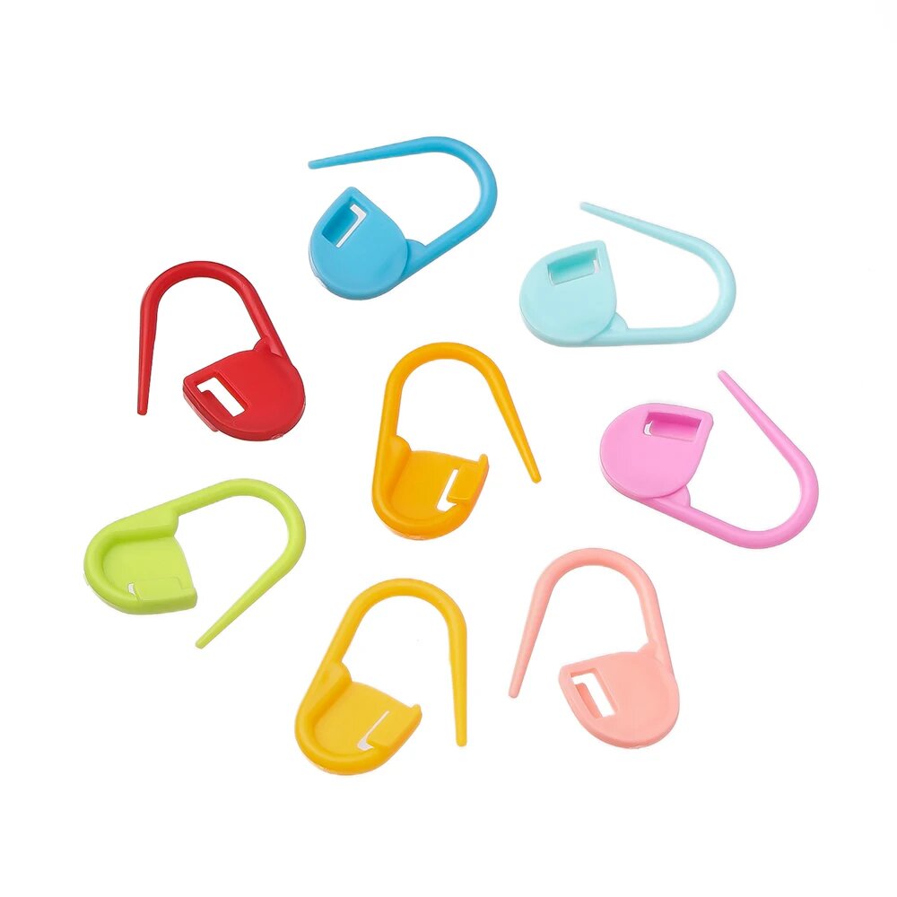 Пластиковые булавки для вязания 100 шт.