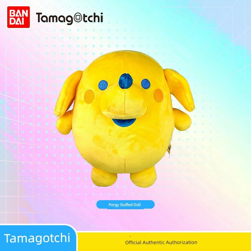 Электронный питомец BANDAI Tamagotchi, плюшевый кулон Doudouji, Dajiji и Mamiji в подарок для девочек. Порги⭐мягкая