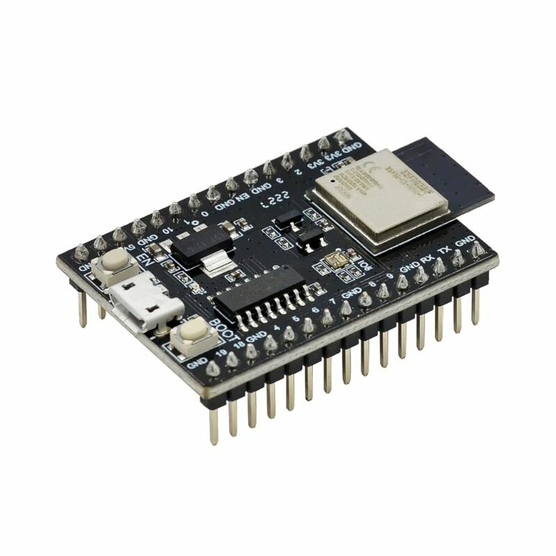 Ядро макетной платы ESP32-C3, оснащенное модулем ESP32-C3-MINI-1, Wi-Fi, Bluetooth-совместимым 5.0