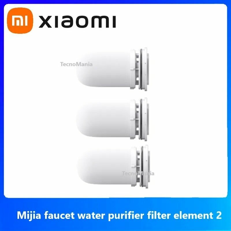 Элемент фильтра для очистки воды Mijia faucet water purifier 2 filter element 3 packs