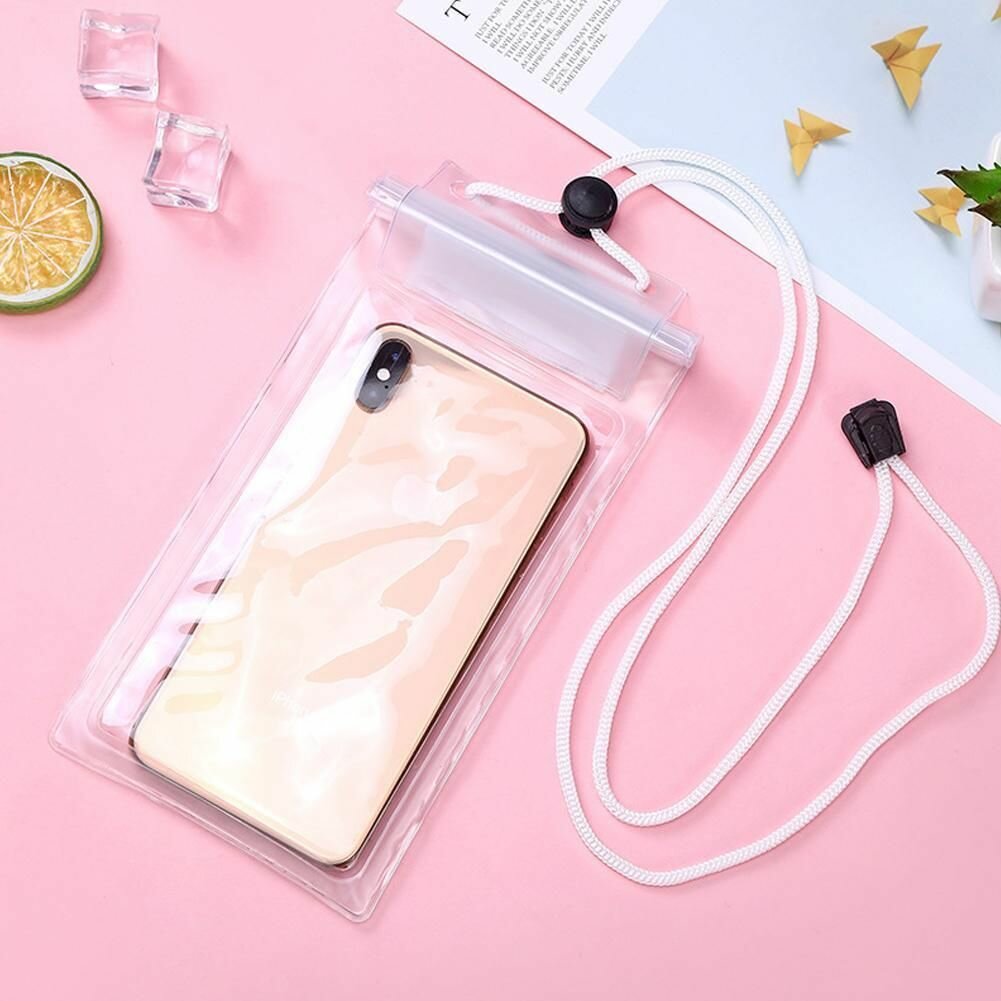 Водонепроницаемый чехол для телефона на шею защита для плавания и активного отдыха