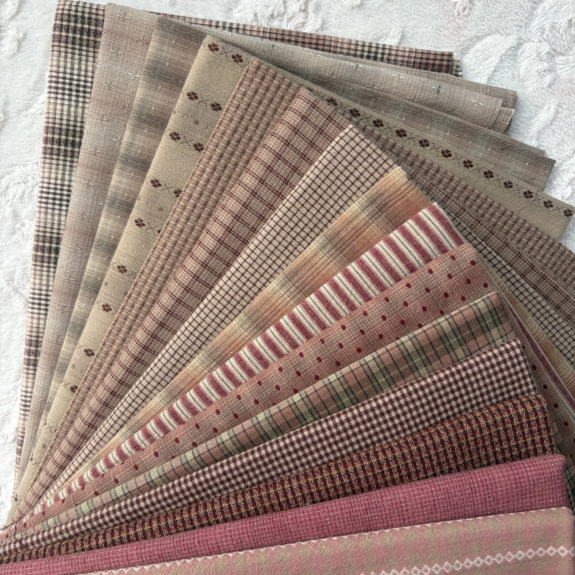 Лоскутная ткань Ocelot парча 14 шт Коричневый, cc731