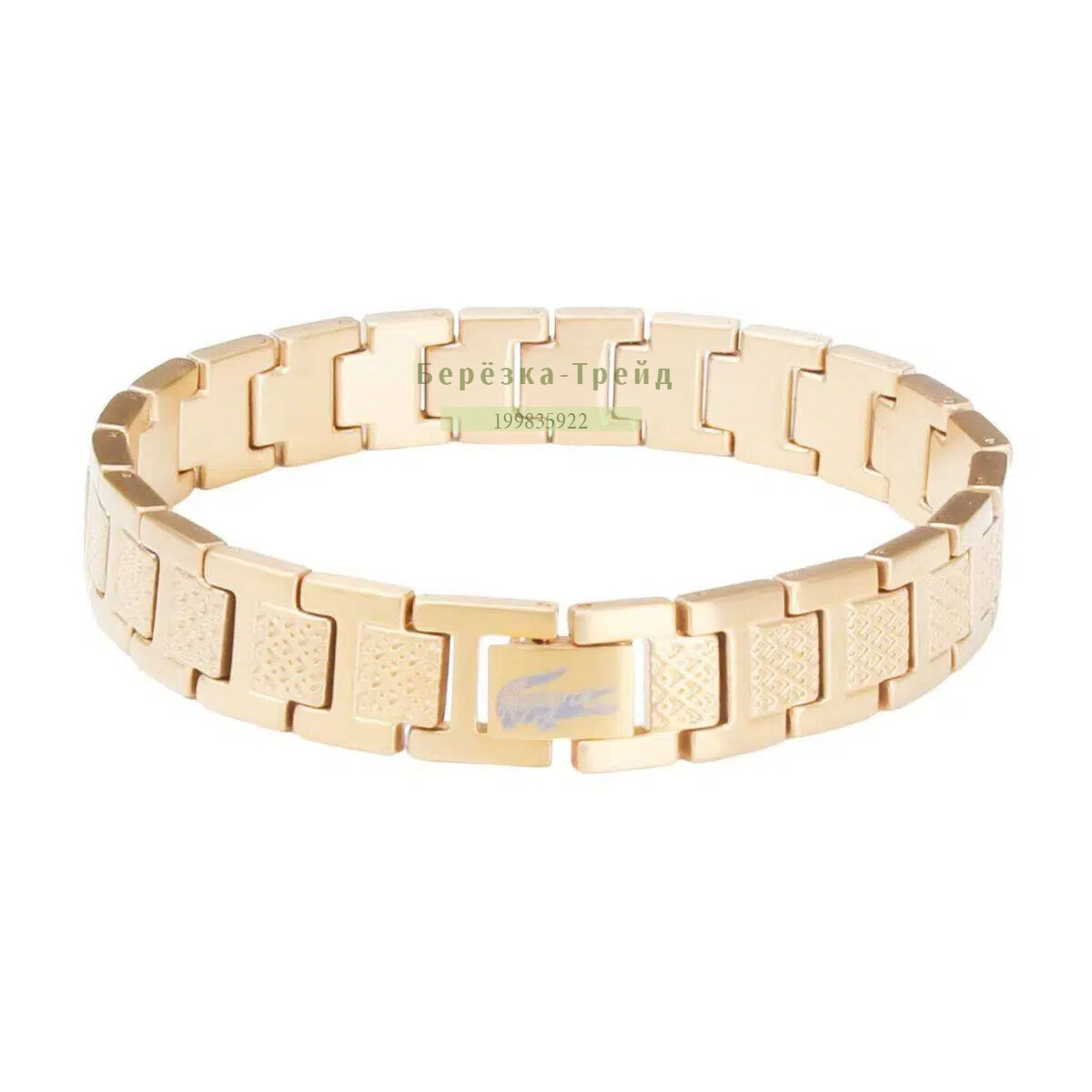 Браслет-цепочка 21cm золотой браслет Титановый сплав