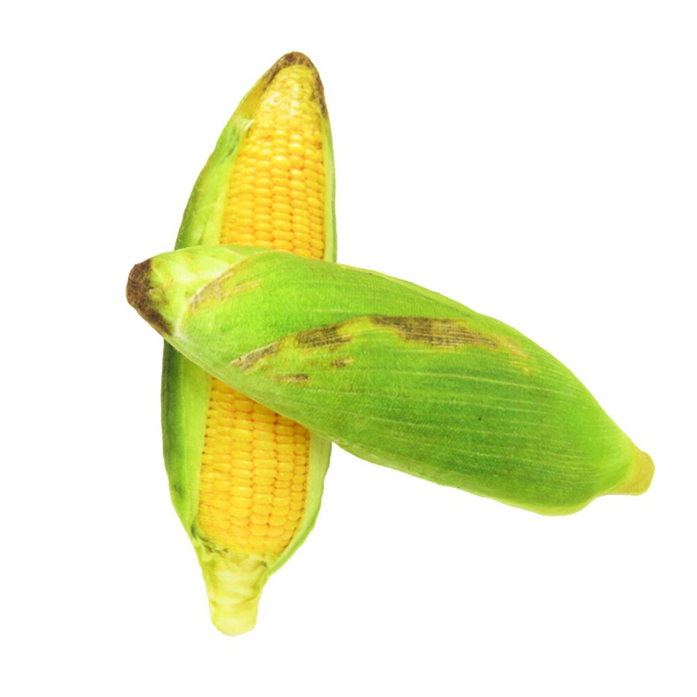 Плюшевая жевательная игрушка для собак, имитация кукурузы, прочная мягкая интерактивная игрушка для маленьких и средних собак