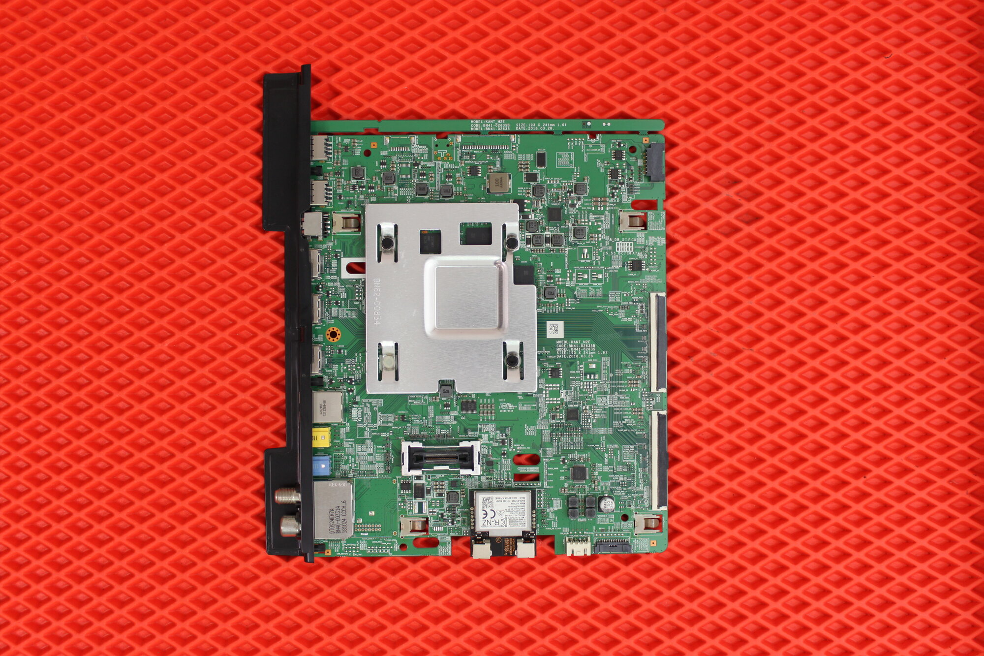 Основная плата (MAIN) BN41-02635B для телевизора SAMSUNG UE49NU7100U-SEW40 в надёжной упаковке