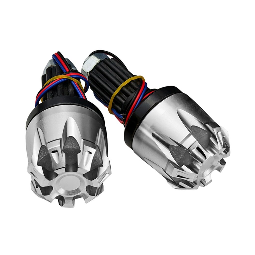 Конец Руля Мотоцикла Со Светодиодными Сигнальными Лампочками Безопасности Противоударный Водонепроницаемый Дизайн Для Модификации Мотоцикла И Скутера