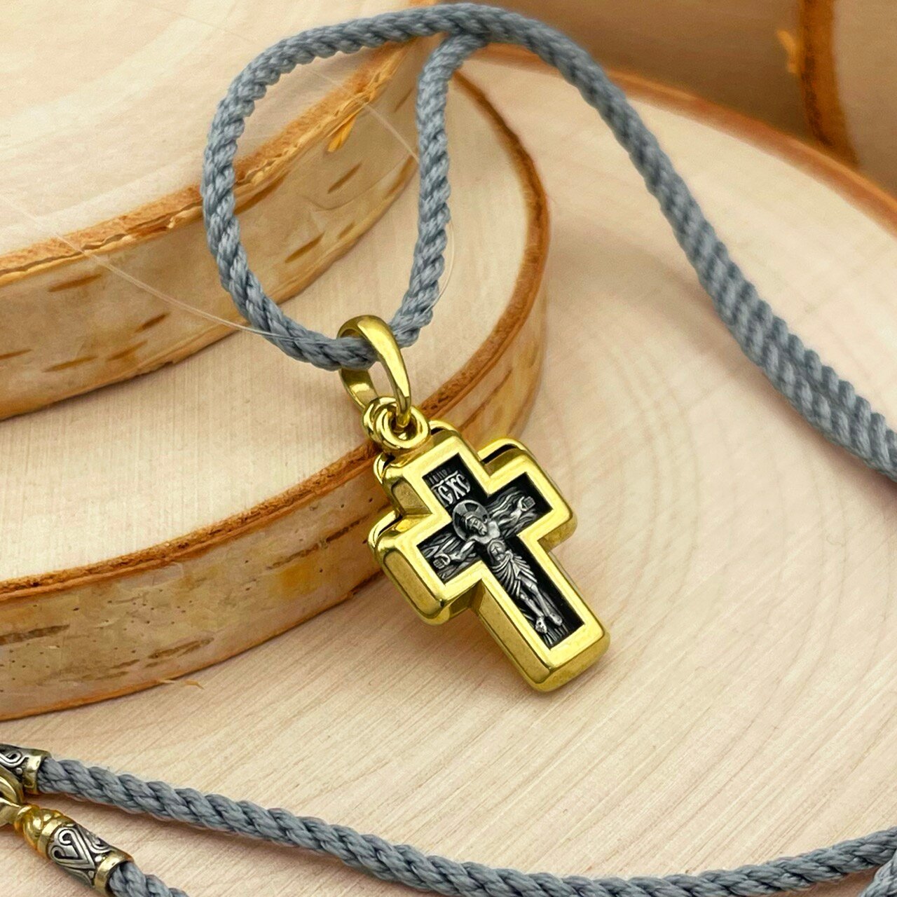 Комплект украшений, серебро, 925 проба, золочение, оксидирование, чернение