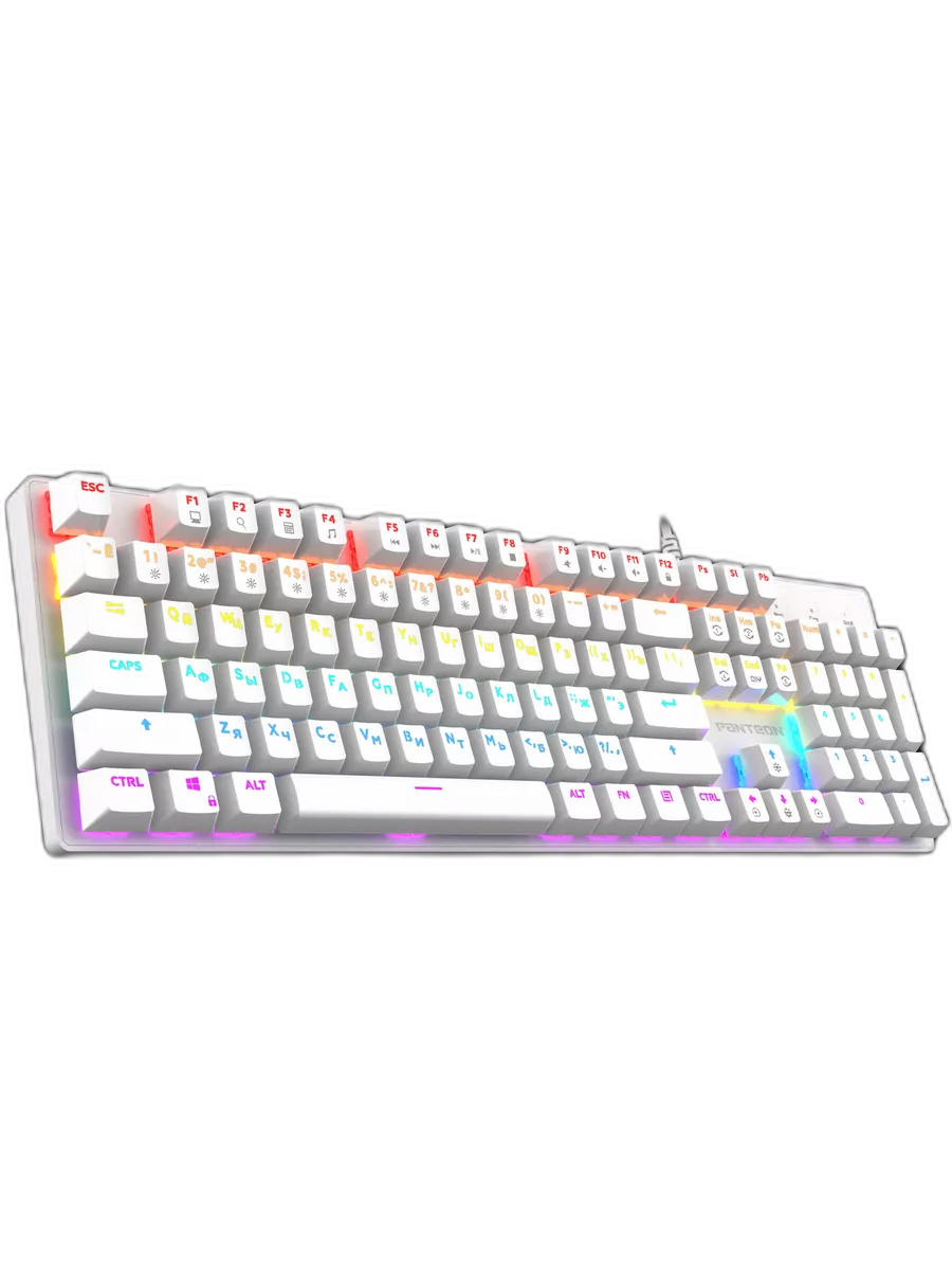 Механическая игровая клавиатура PANTEON T14 RS HS White (87)