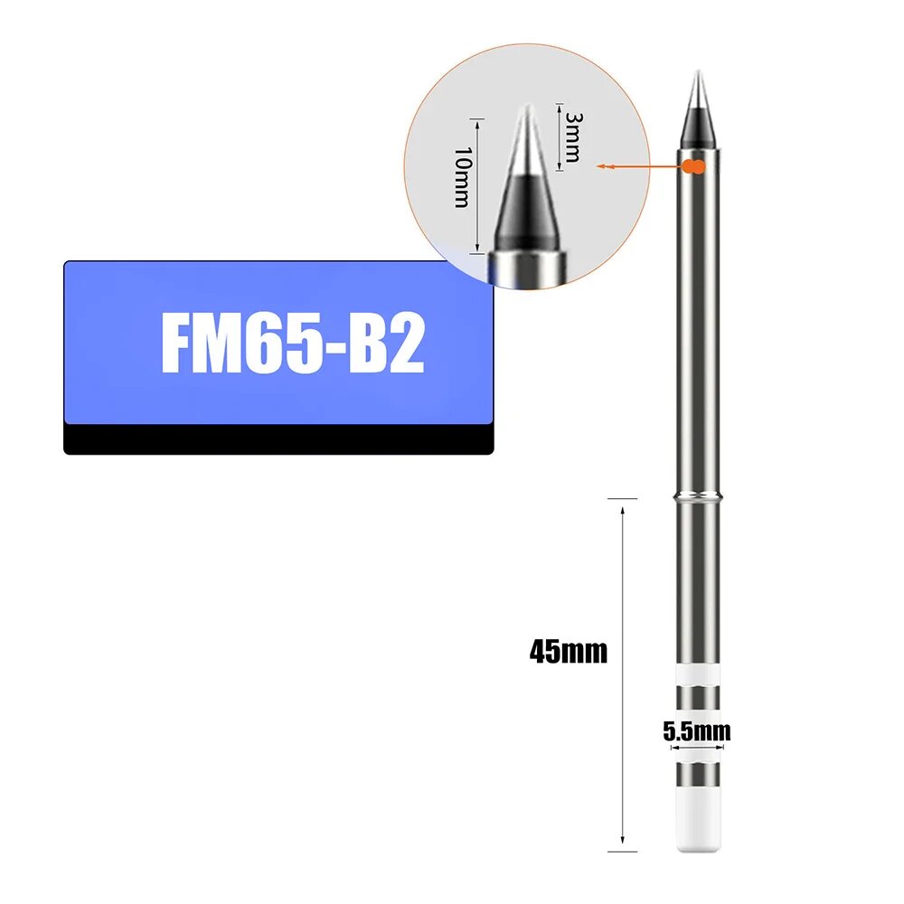 Сварочный наконечник FM65-B2, 45 мм