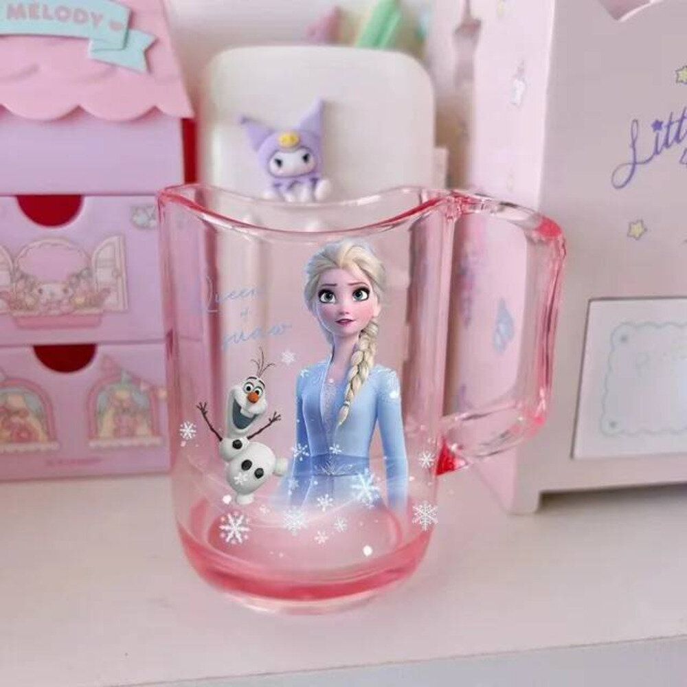 Новый мультяшный стаканчик для воды MINISO Disney «Холодное сердце» с Эльзой, стаканчик для чистки зубов из АБС-пластика, аниме «Холодное сердце», Стич, детские очки для чистки зубов, детская игрушка, подарок.
