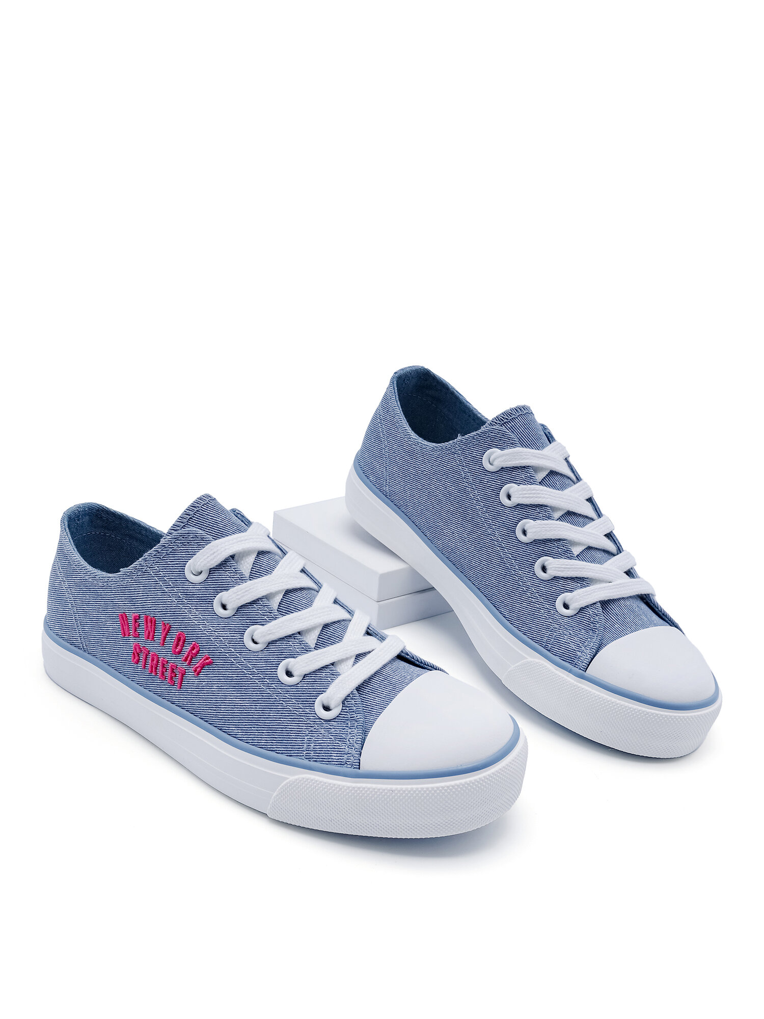 Кеды Кеды для девочек, T.TACCARDI, размер 37, цвет джинсовый