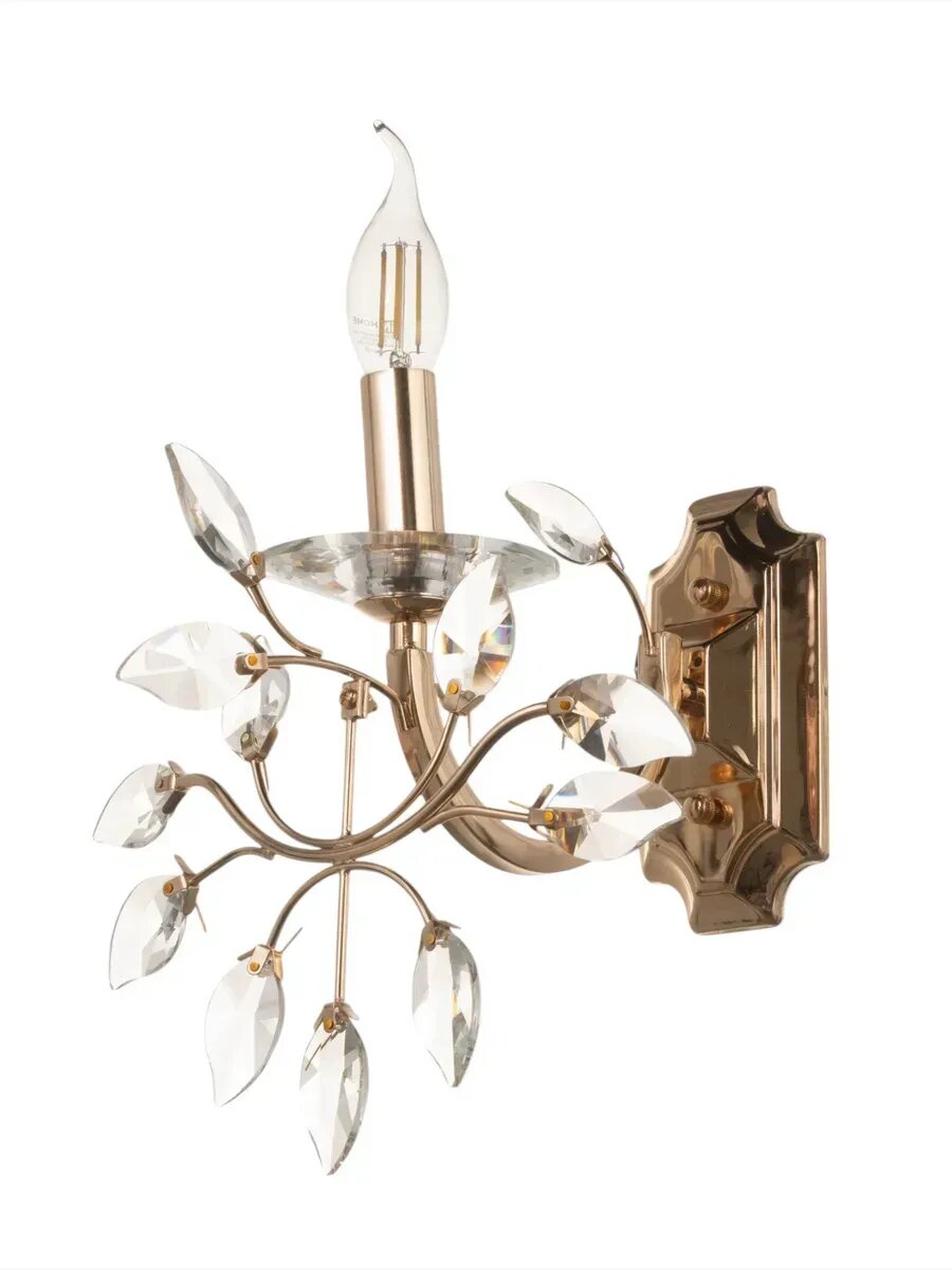 Бра Севилья 1хЕ14 40Вт золото