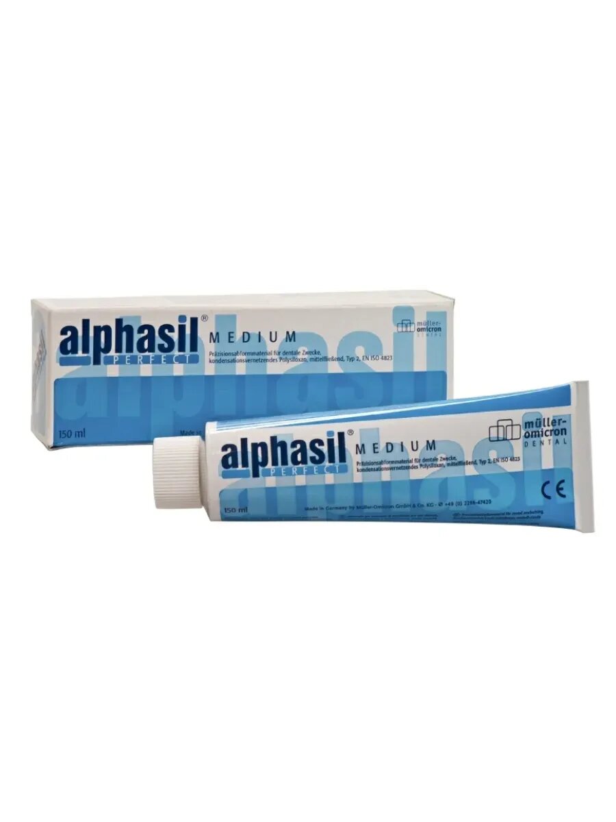 Слепочная масса С-силиконовая Alphasil medium, 150 мл