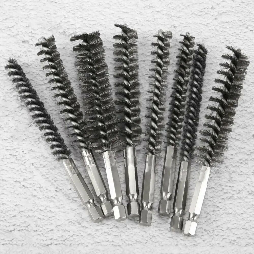 KNOW EASY-Набор сверл с проволочной щеткой и шестигранным угорем 1/4 дюйма A