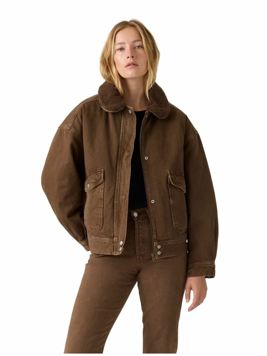 Бомбер Women Sherpa Bomber Jacket