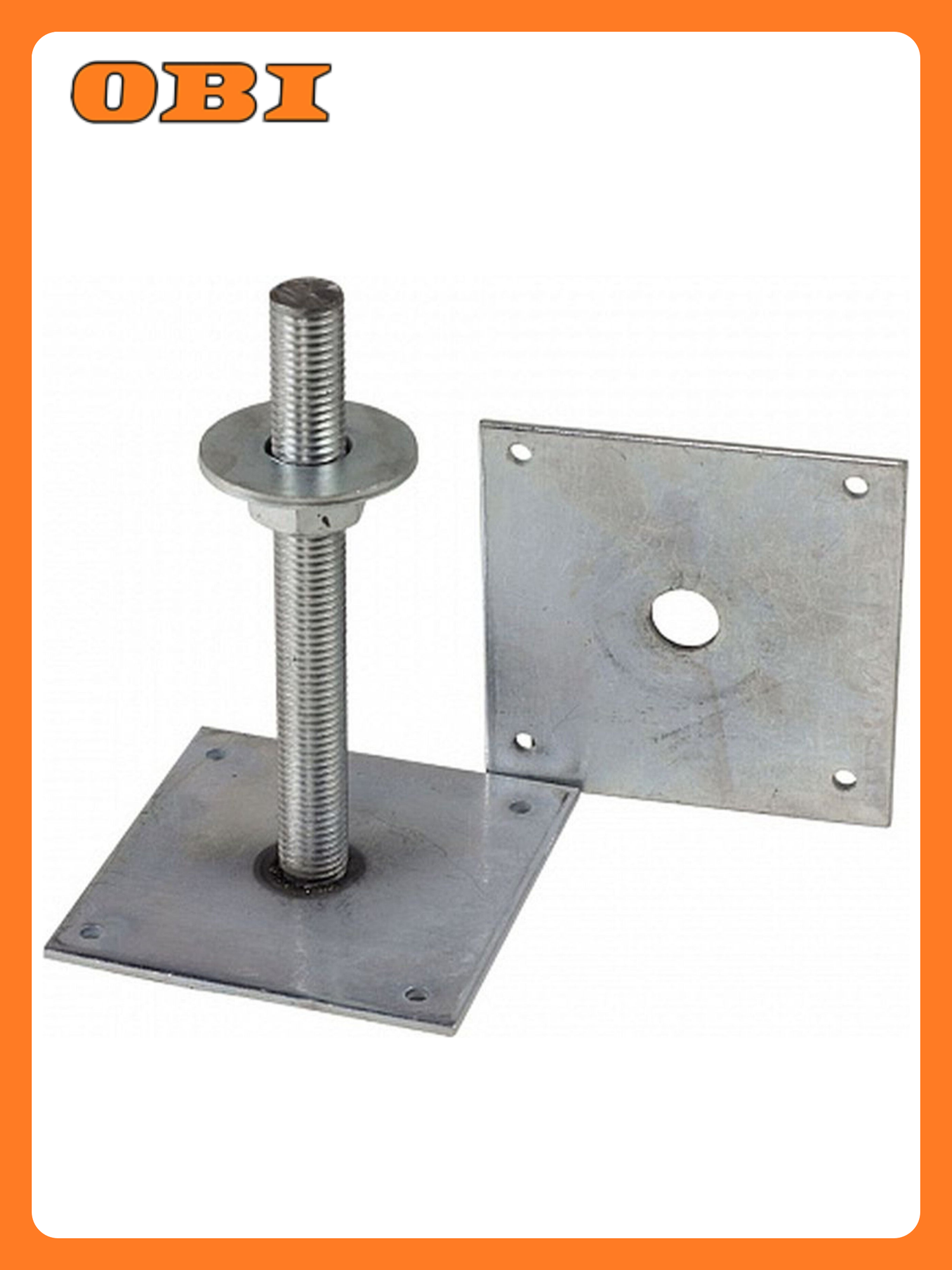 Анкер-шпилька Tech-KREP, сталь, оцинкованное покрытие, 24х100мм