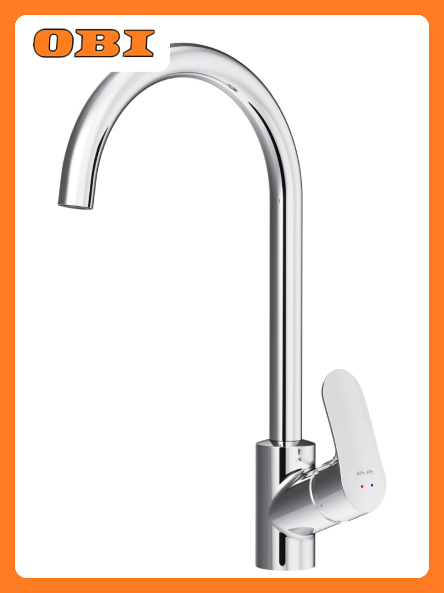 Смеситель для мойки AM.PM Like F8007100, рычажное управление