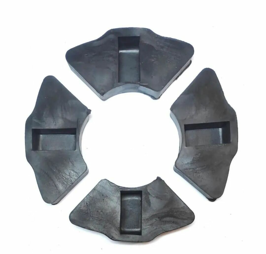 Муфта задней звезды (демпфер) мопед Alpha/Delta (резина) демпферные резинки