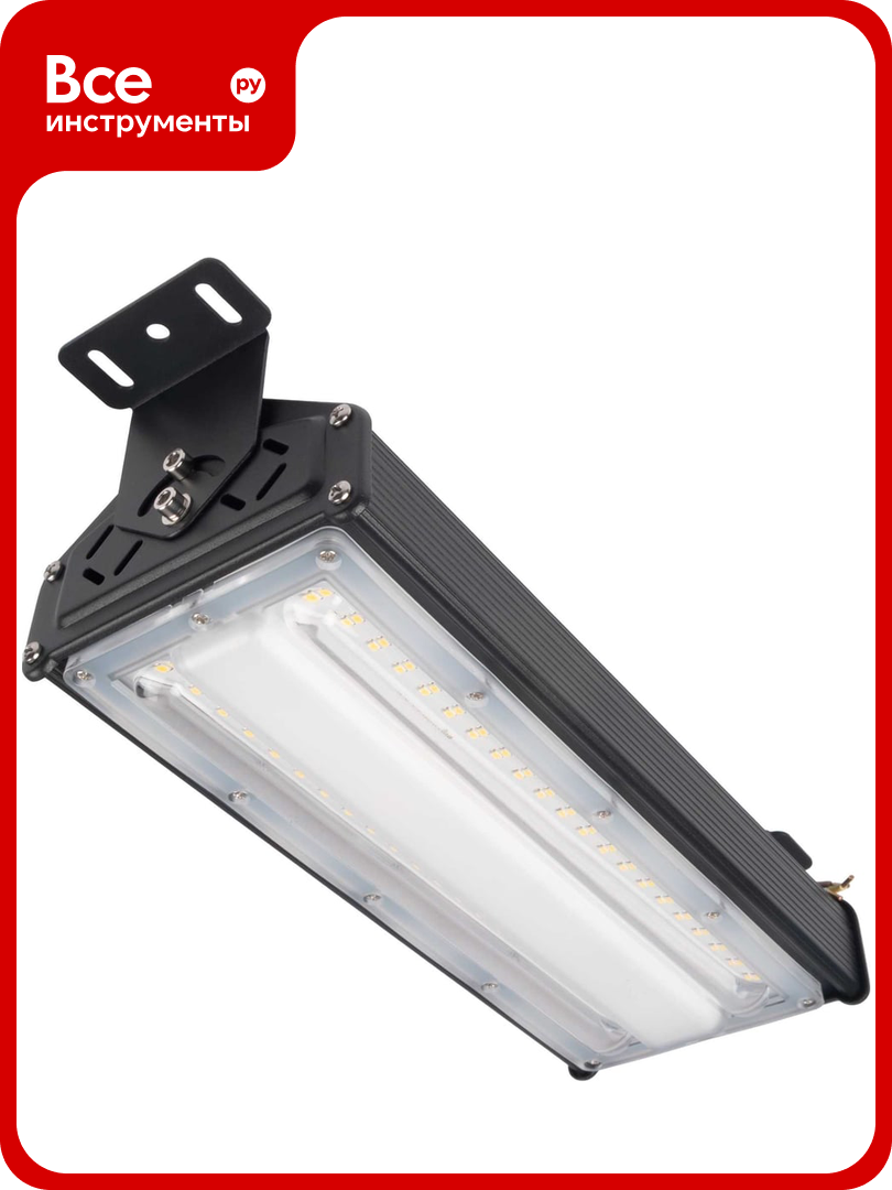 Светодиодный светильник Jazzway PPI-04 50Вт 5000К IP65 230В/50Гц ДСП для высоких пролетов 5044357