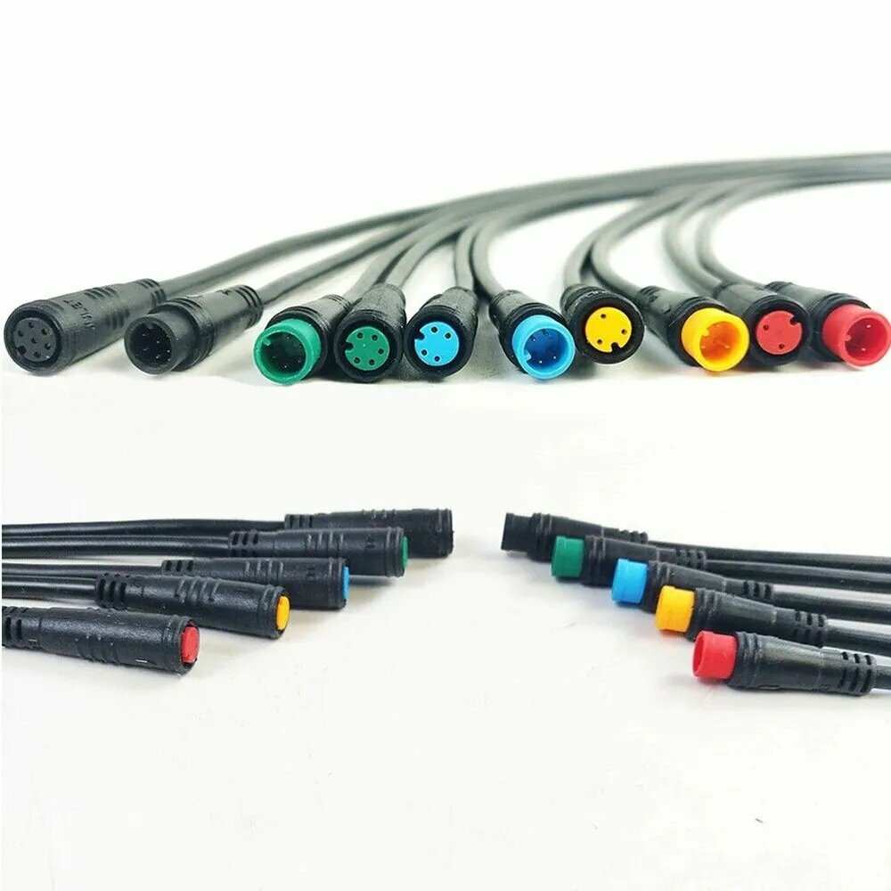 Julet Basic Connector 2 3 4 5 6Pin Кабель Водонепроницаемый Разъем Для Дисплея Ebike