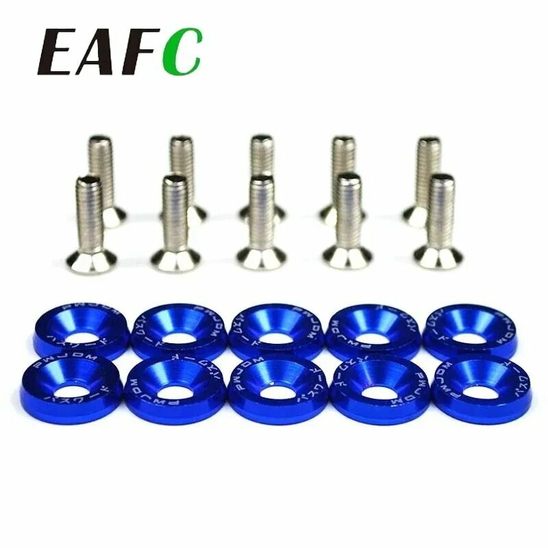 Болт автомобильный, 20 мм, 10 шт.