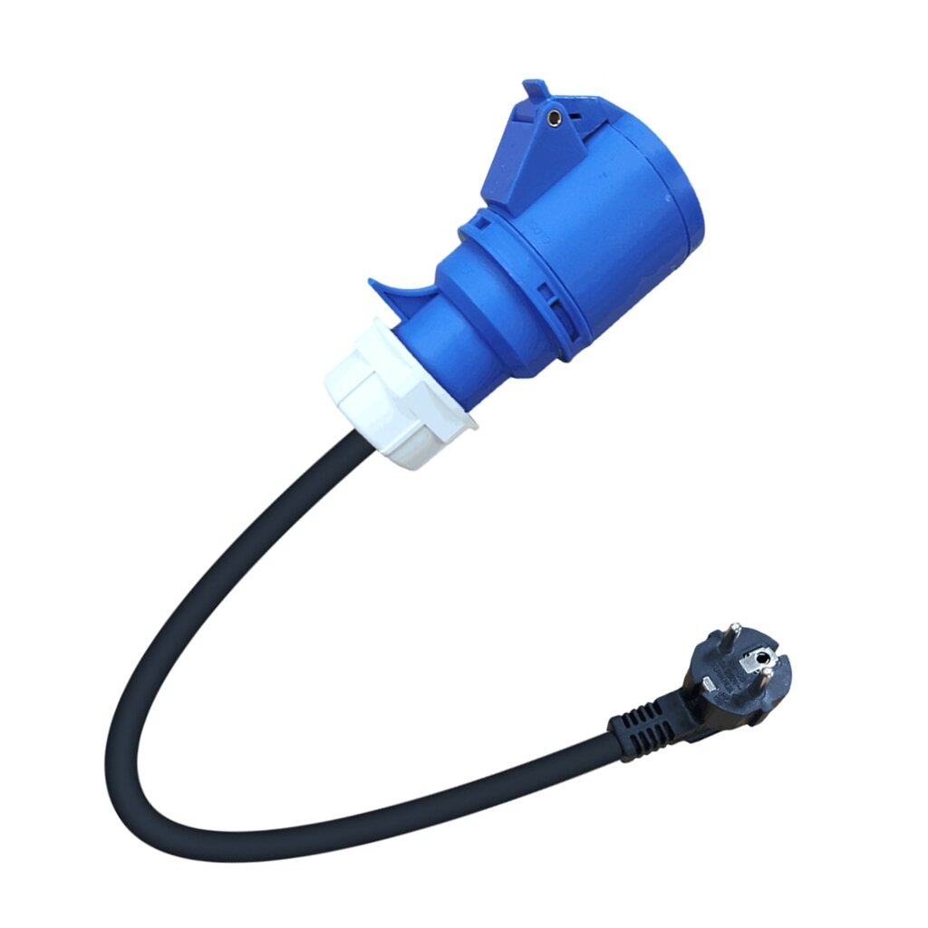 Шнур для зарядки электромобиля 32A, быстрый разъем мощностью 7 кВт для наружного использования