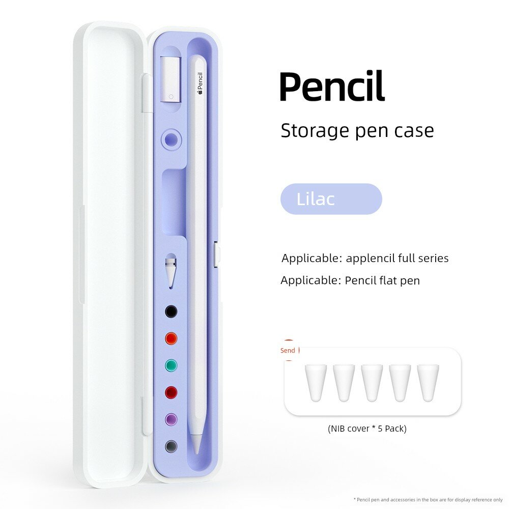 Чехол для стилуса Apple Pencil 1 и 2 поколения, Силиконовая подложка, кейс для стилуса