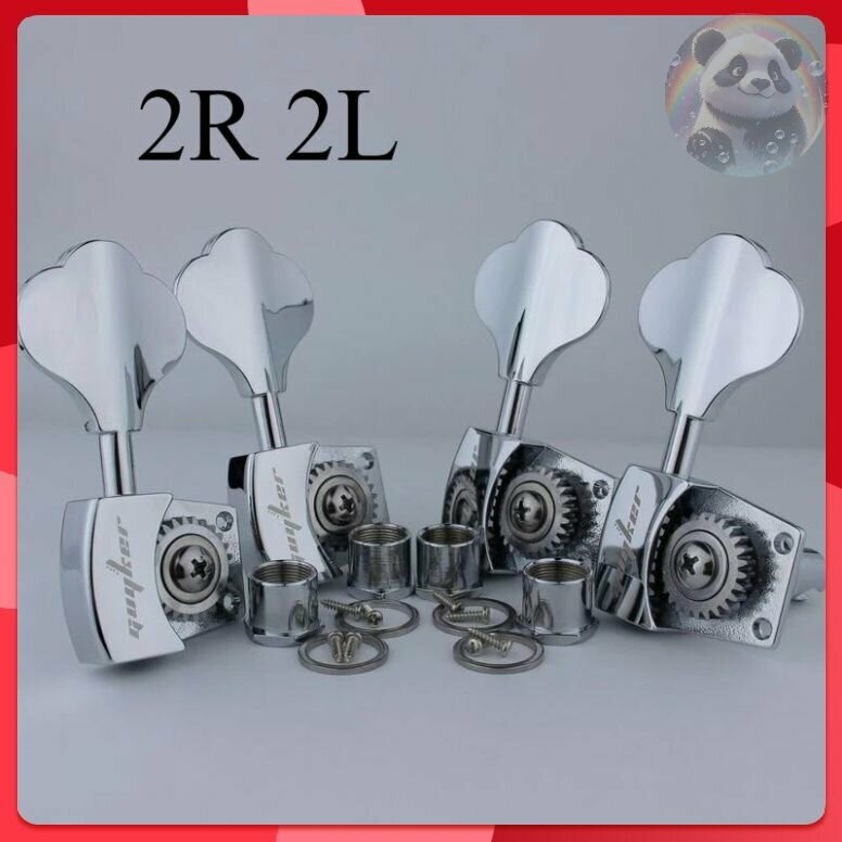 Струновой тюнер, сменный механизм открытого типа, подходит для электрогитар.