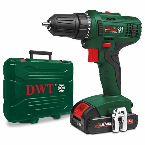 Дрель аккумуляторная DWT ABS18 L-2 BMC (18 В)