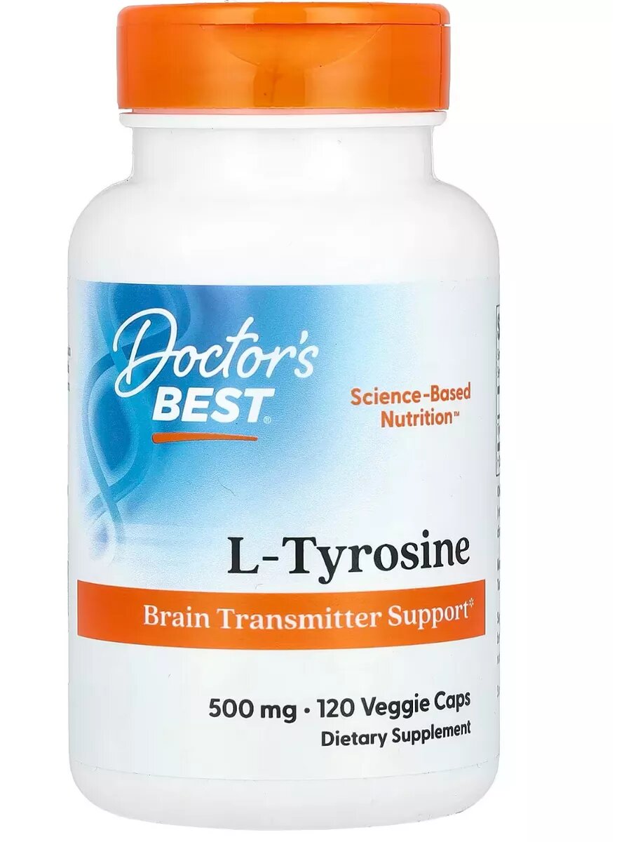 Л тирозин Doctor's best l-tyrosine