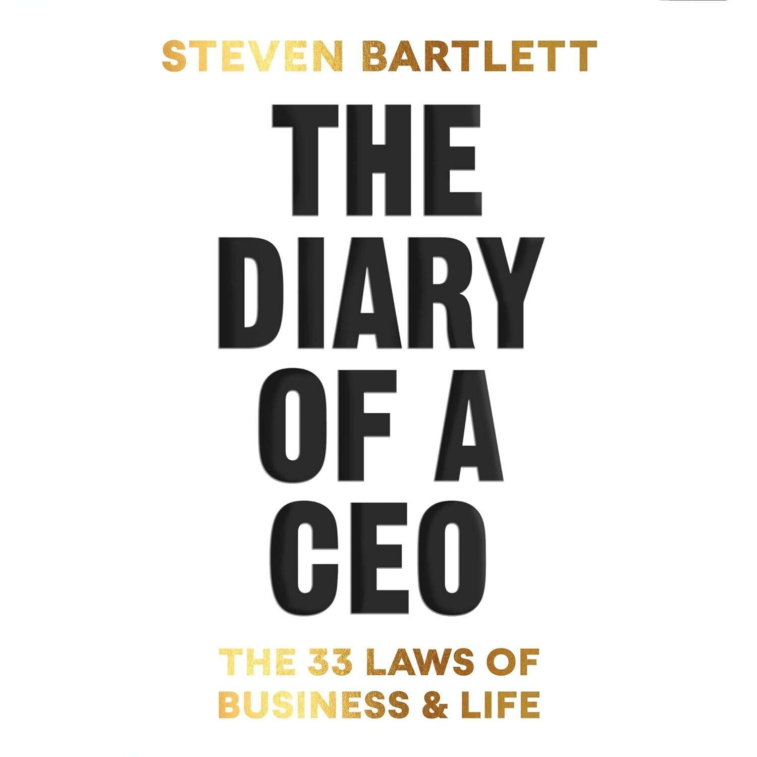 Steven Bartlett. The Diary of a CEO (Steven Bartlett) Дневник CEO (Стивен Бартлетт) /Книги на английском языке
