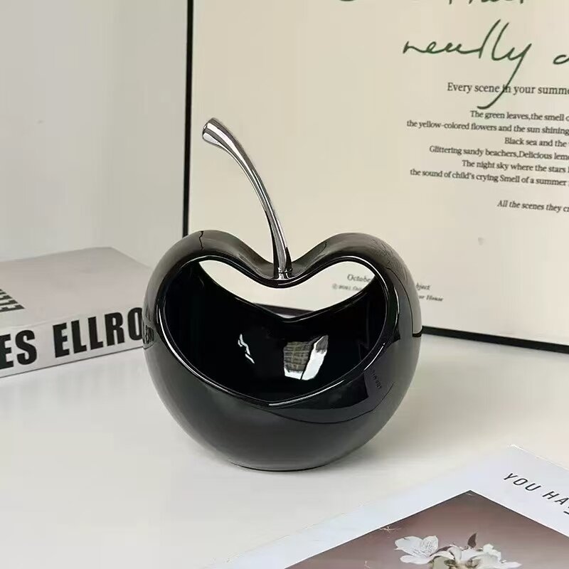 Фруктовница "Яблоко", керамика, глазурованное покрытие, 17,5 см