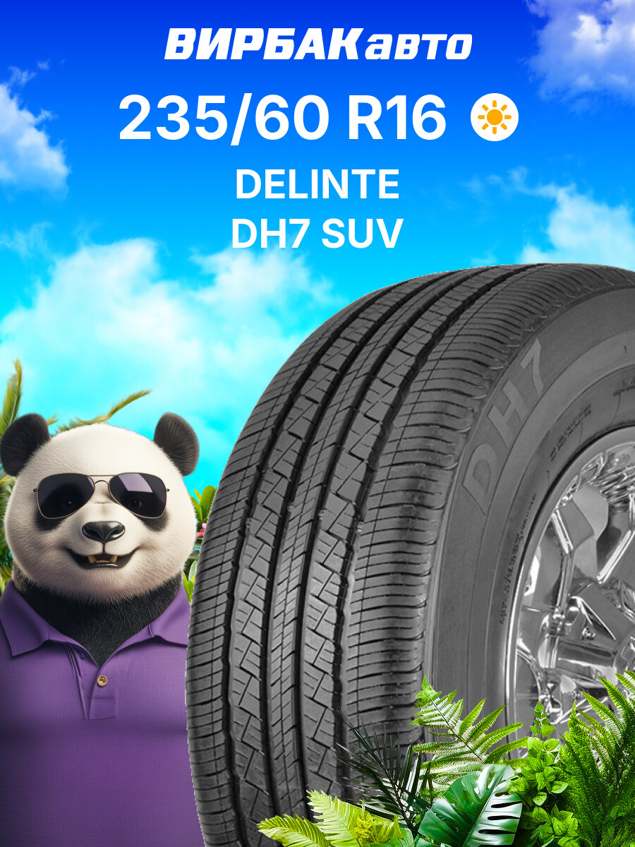 Летние шины DELINTE DH7 SUV 235/60 R16 100V
