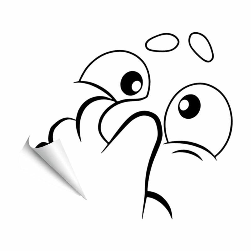 Креативная Мультяшная Забавная Наклейка С Эмодзи-SCQ1982