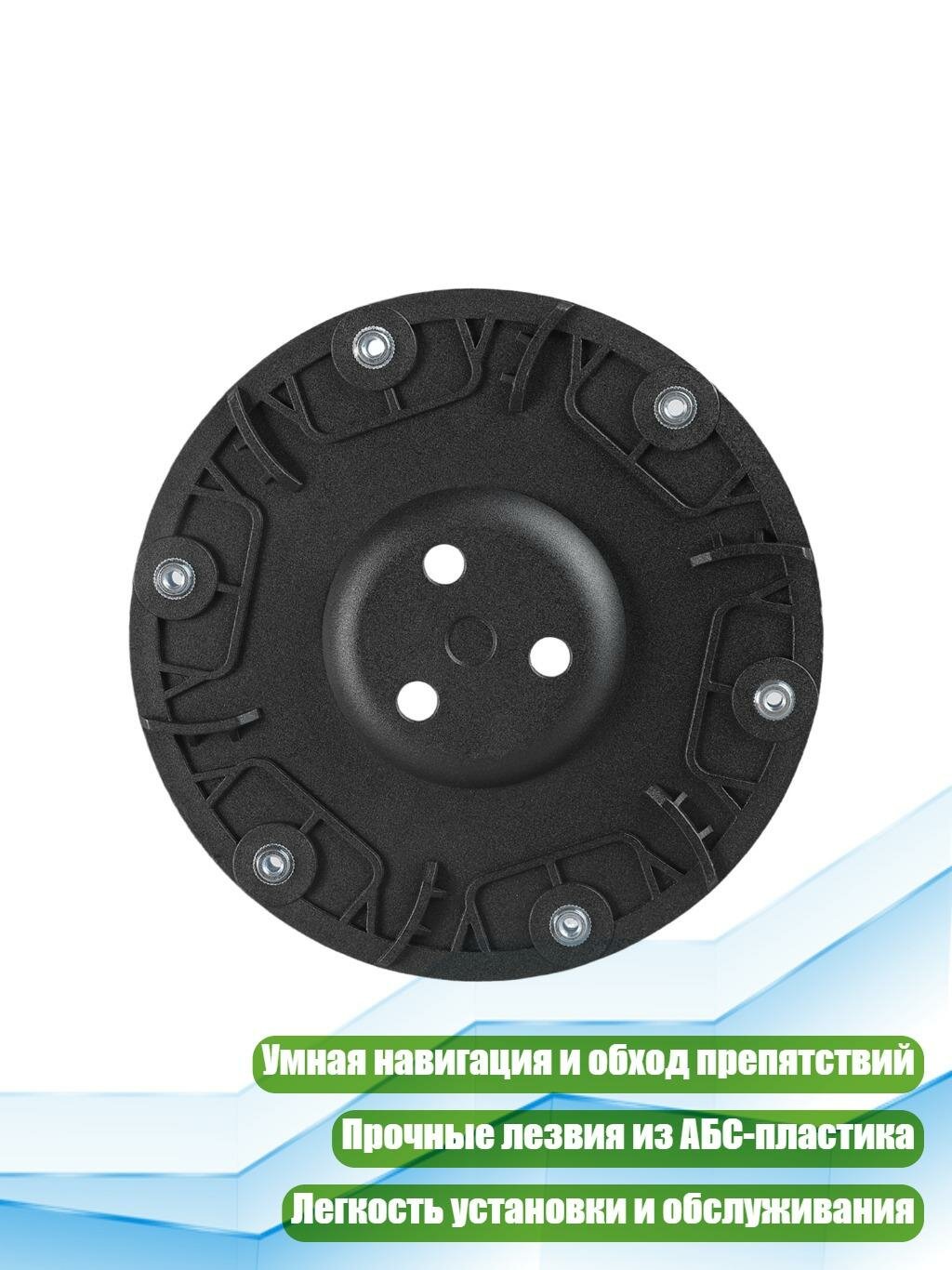 Высокоэффективные лезвия для роботизированной косилки