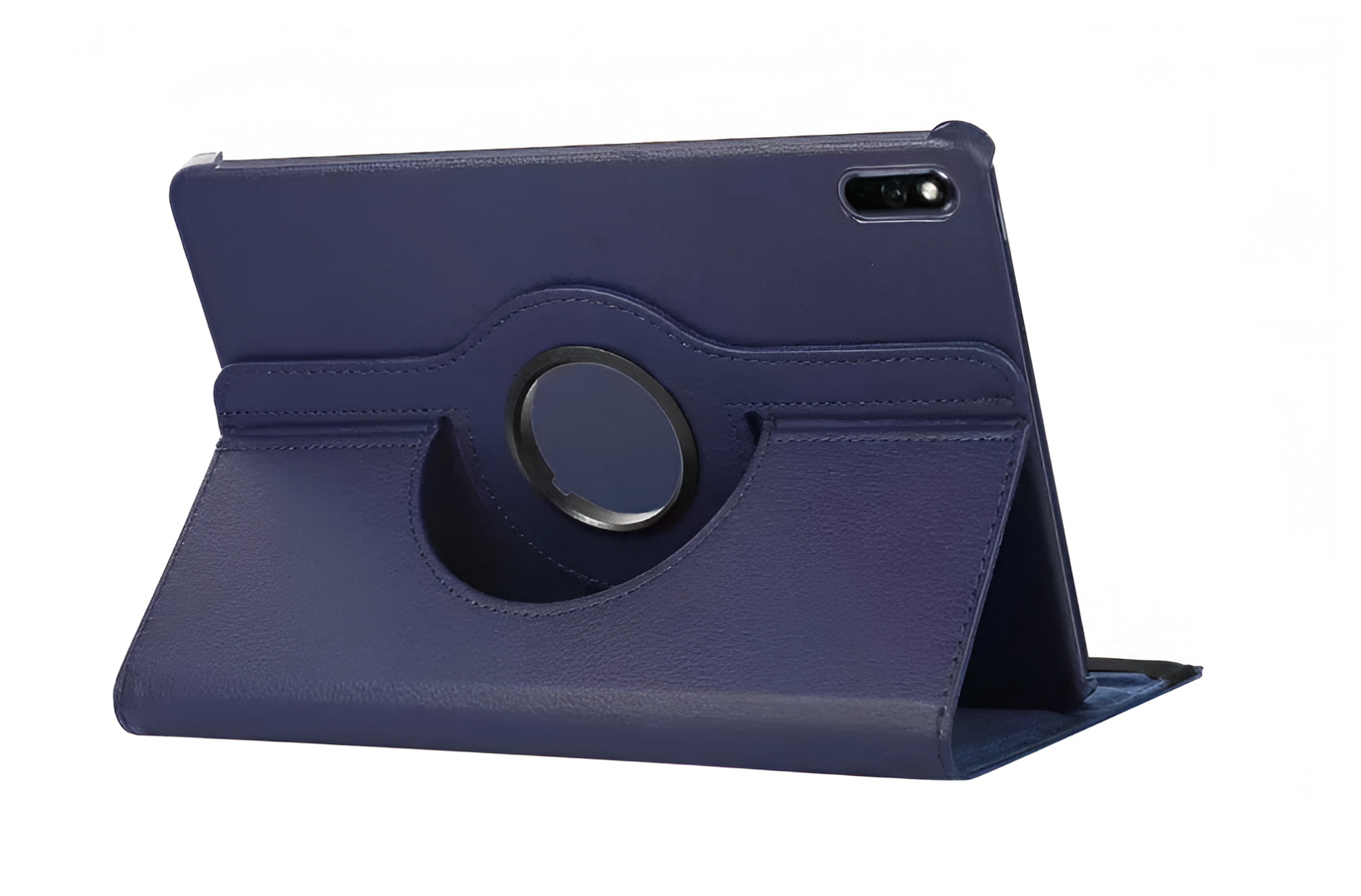 Чехол для планшета MyPads Huawei MatePad 11 (DBY-W09) 2021 поворотный роторный оборотный синий кожаный