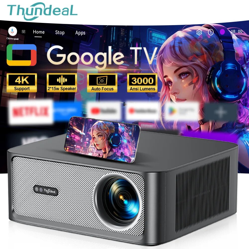 ThundeaL TD98Pro 4K Full HD проектор