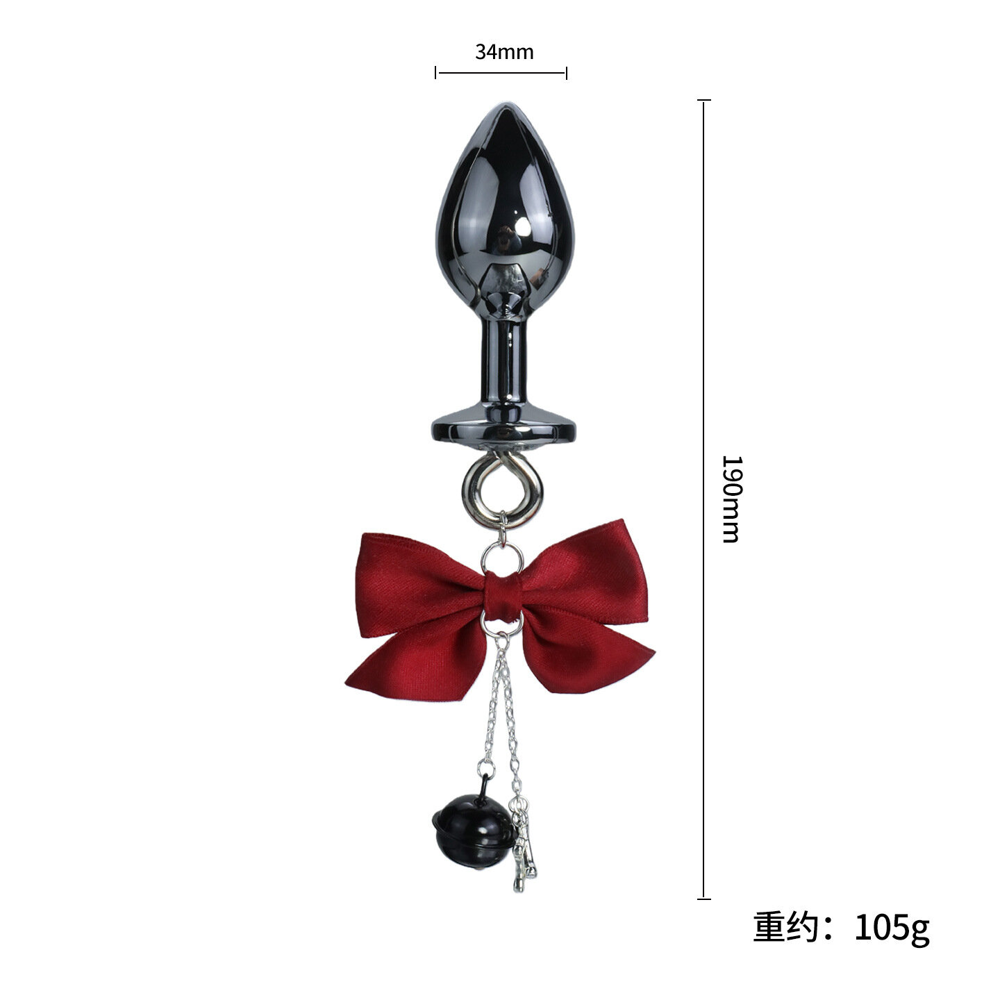 Зажим для сосков с бантиком, колокольчик, женские товары, sm, секс-инструмент, флирт, наказание, соски, анальная