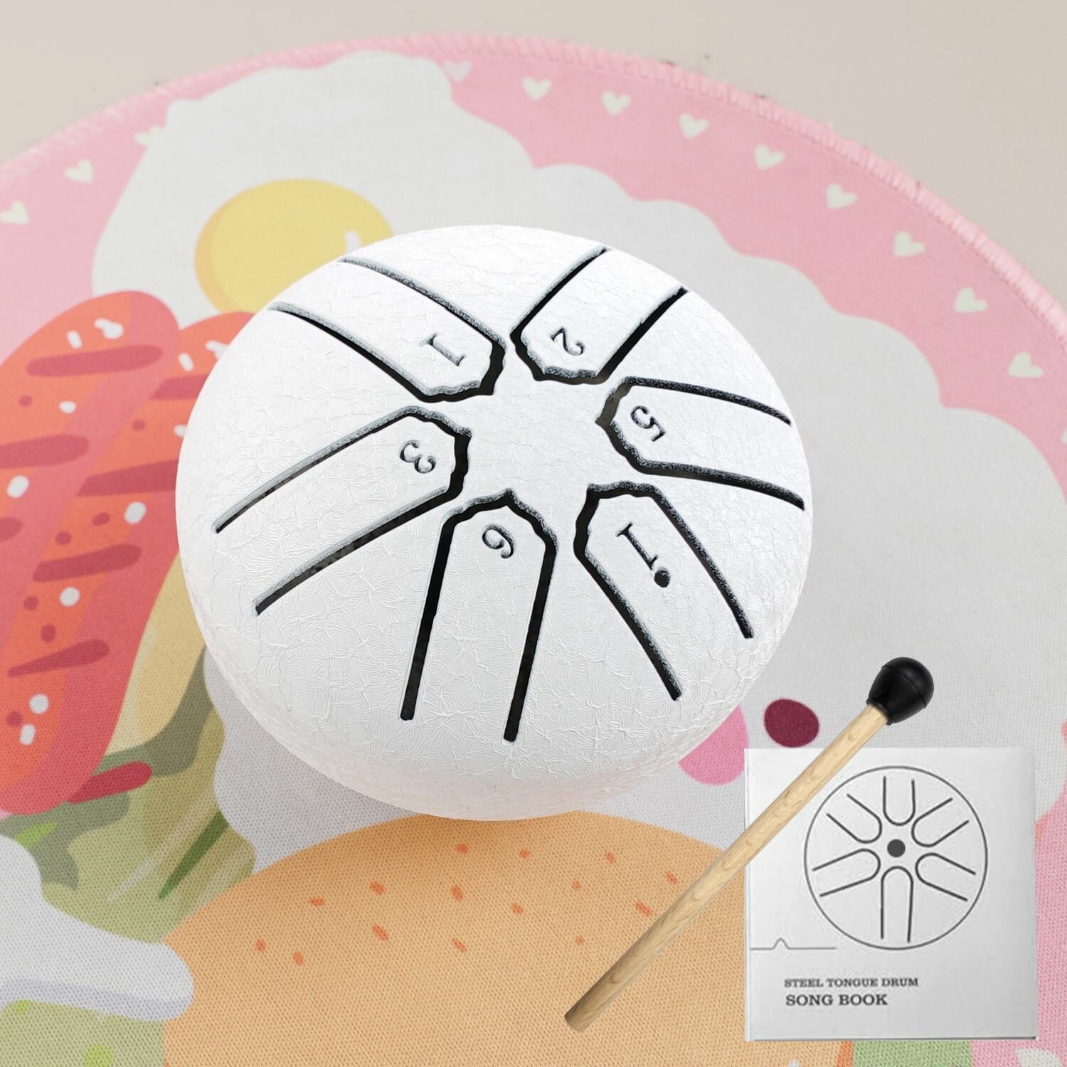 Эфирный барабан 6-тональный 8-тональный 11-тональный 13-тональный профессиональный ударный инструмент для начинающих, детский беззаботный стальной язычковый барабан