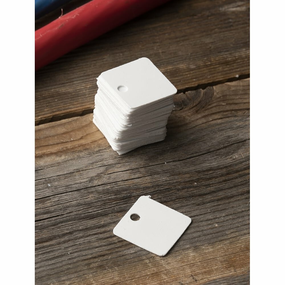 Кабельная маркировочная бирка EKF У-153, малый квадрат (250шт) PROxima mt-153-ss